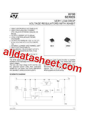 KF25 Datasheet(PDF) - STMicroelectronics