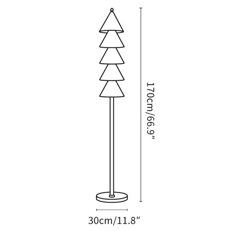 Creative Tree Shaped Floor Lamp Mooielight Creative Tree Shaped Floor Lamp