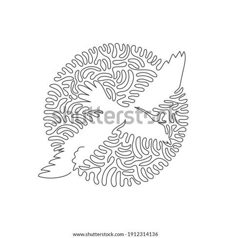 Continuous One Curve Line Drawing Adorable Stock Vector Royalty Free 1912314136 Shutterstock