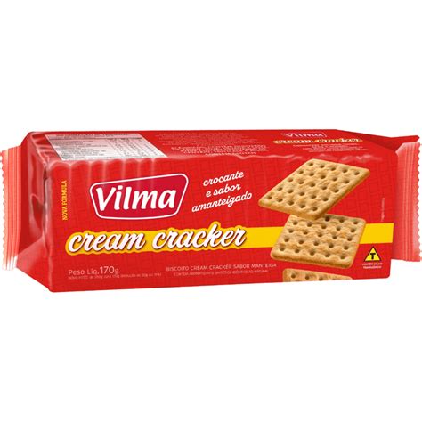 Bisc Salg Amant Vilma 170g Pc Cream Cracker Apoio Entrega V2
