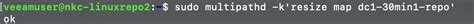 Resize Multipath Volumes Used As A Veeam Repository In Linux Os Veeam