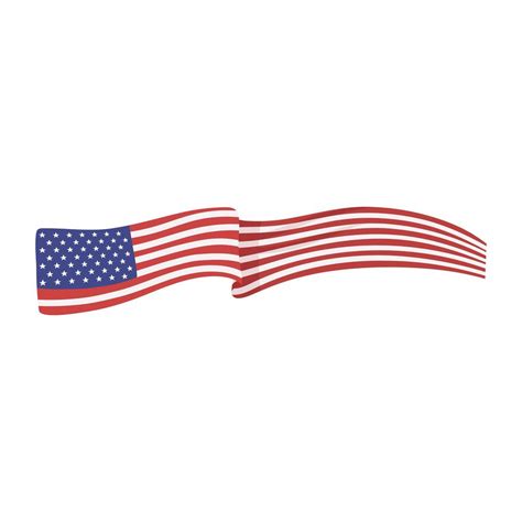 Us Flag Wave Vector Art Icons And Graphics For Free Download