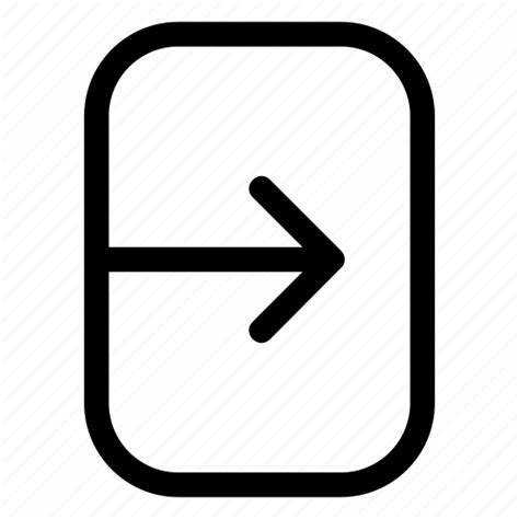 Exit Home Door Room Doorway Open Icon Download On Iconfinder