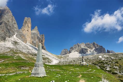 국립 공원 트레 시메 디 라바레도에서 산맥의 멋진 전망 돌로미티 이탈리아 0명에 대한 스톡 사진 및 기타 이미지 0명 경외감 계절 Istock