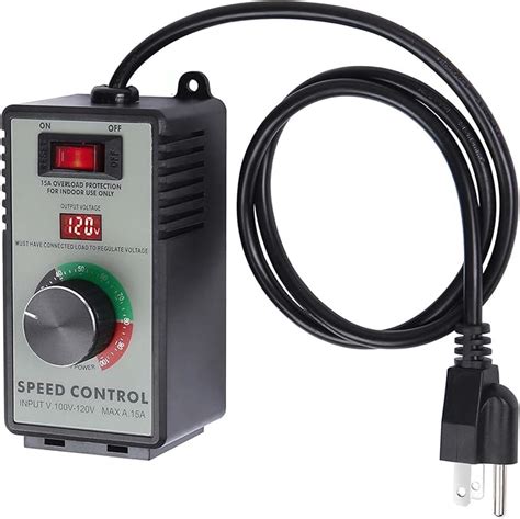 Vxcicc Ac Motor Speed Controller 120v Variable Speed Controller And Fan Speed