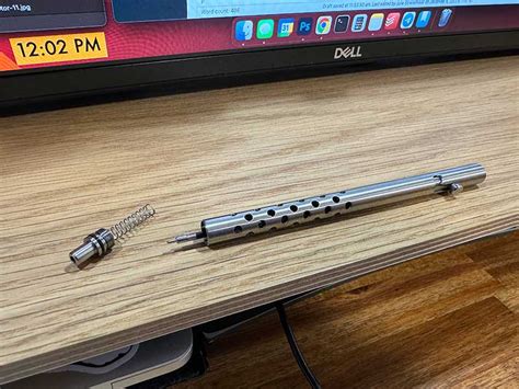 blank forces edc gear review titanium injector pen and dock and