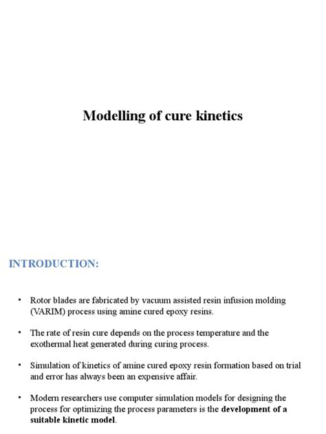 Modelling Of Cure Kinetics Pdf Differential Scanning Calorimetry Temperature