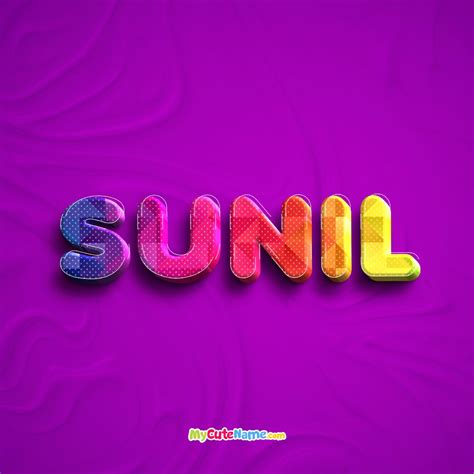Sunil Name