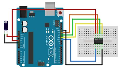 ミニavrマイコン『attiny85』にブートローダーを書き込みarduinoとして使えるようにしてみる！attiny85の基本的な使い方