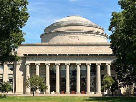 Massachusetts Institute Of Technology Mit In The Summer Time Editorial Stock Image Image Of