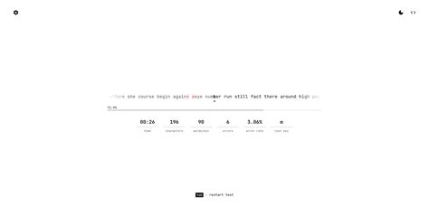 GitHub USTIN Typing Test A Minimalistic Typing Test Built With Svelte