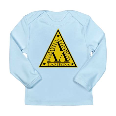 Lambda Lambda Lambda Long Sleeve Infant T Shirt Lambda Lambda Lambda Long Sleeve Infant T Shirt