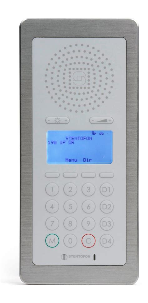 Reflex Choose Zenitel Cleanroom Intercom