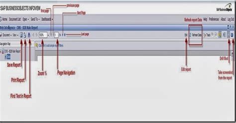 Business Objects Bo Infoview And Rich Client Fast User Manual Tutorial Part 2 View Mode
