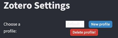 Config File Crash When I Try To Add New Profile For Zotero · Issue
