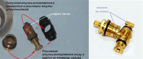 Ремкомплект для переключателей двухручковых смесителей для душа Vidima ...