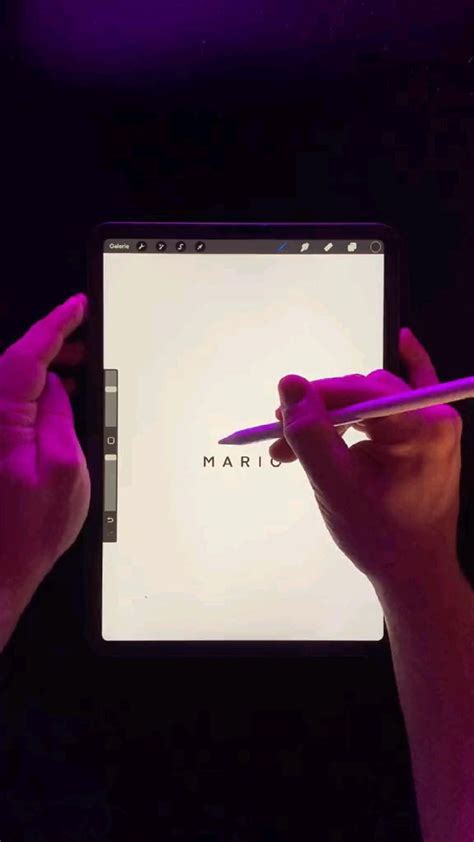 making a logo monogram using procreate quick tutorial tutoriales de