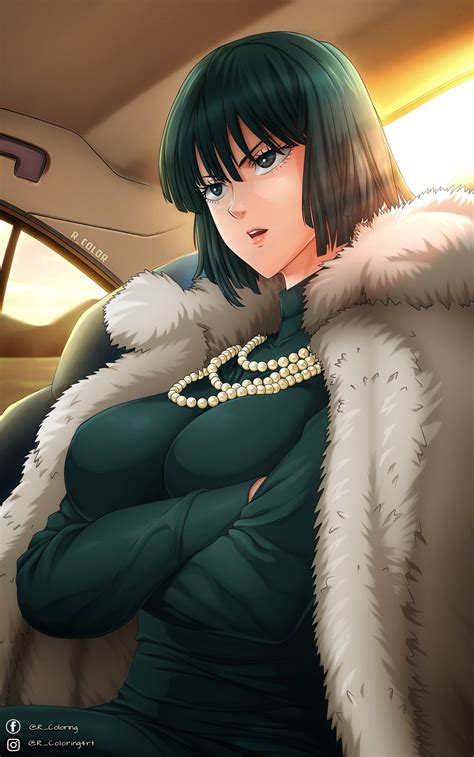 Fubuki Coloring R Onepunchman