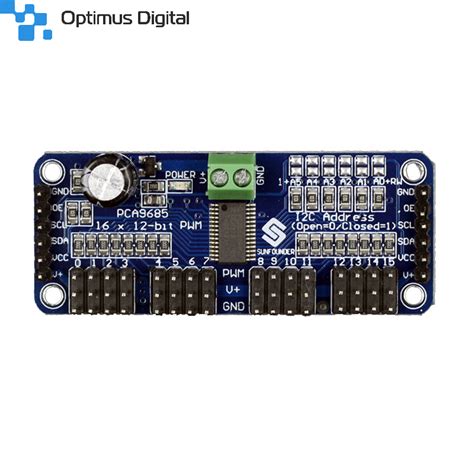 PCA Channel PWM Controller With I C Interface Optimus Digital