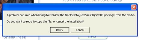 Mod The Sims Can T Read File Off Disc When Installing Was Help ME