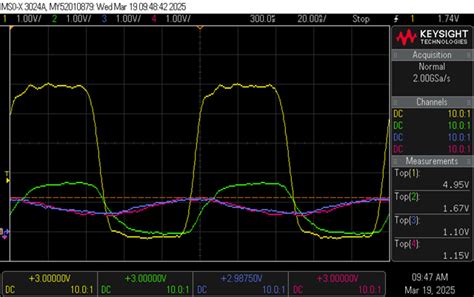 DAC Output Voltage Unstable When Using As Adjustable Threshold For Comparator Data