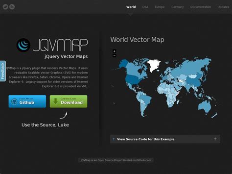 JQVMap Is A JQuery Plugin That Renders Vector Maps Sweet Map Vector Jquery Map