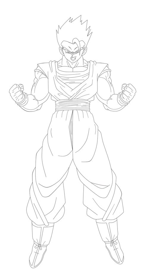 Ultimate Gohan Drawing