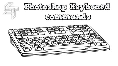 Keyboard Commands Adobe Photoshop Cc Cs6 Youtube