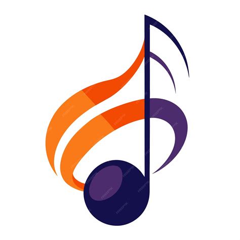 Musical Note Logo Design Concept Vector Art And Illustration Premium Ai Generated Vector