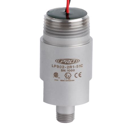 LP902 XXX 5XC Intrinsically Safe Loop Power Sensor Acceleration 4 20 MA Top Exit Connector