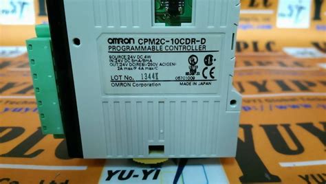 omron cpm2c 10cdr d plc cpu module