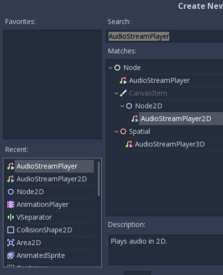 Problem With New Favorites Panel In Add Node Dialog · Issue 6535 · Godotenginegodot · Github
