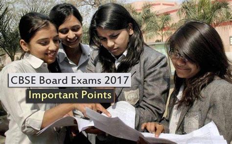 CBSE Board Exams Important Points To Remember India Today