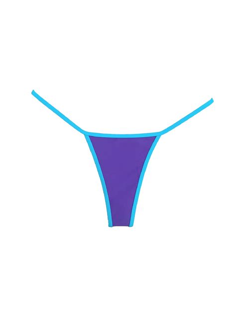 008 Micro Bikini Bottoms Ultra Violet Tinye Swimwear