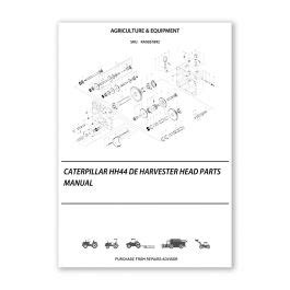 Caterpillar Hh44 De Harvester Head Parts Manual
