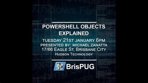 Meetup Powershell Objects Explained Youtube