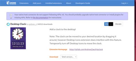 Display Clock Overlay Over Desktop Ask Ubuntu
