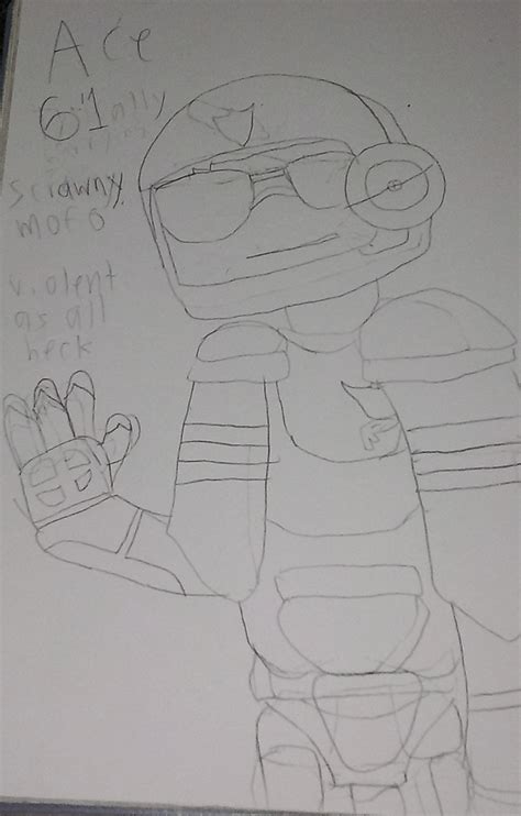 Did Some Art Of My Boi Ace Rhornyjail