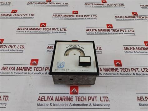 Siemens 150 500v Phase Sequence Indicator Aeliya Marine