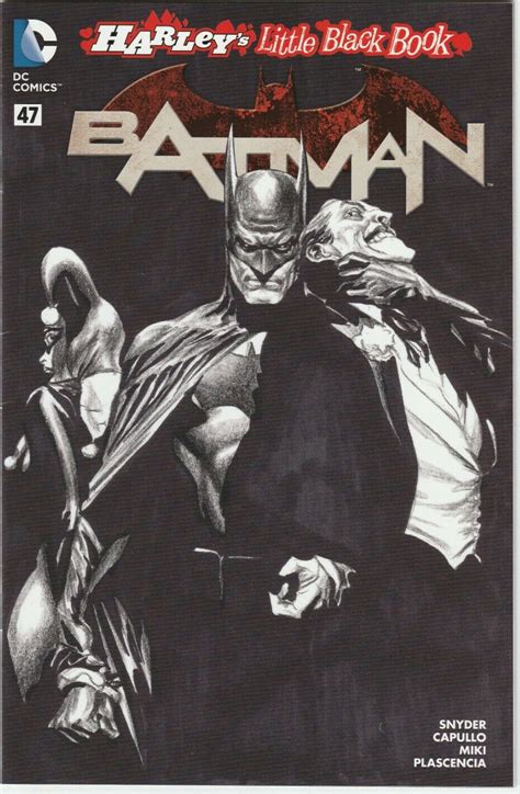 Batman 47 Alex Ross Black And White Variant Cover