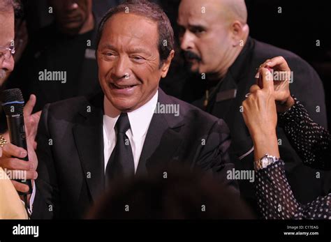Paul Anka Performing Live At The Seminole Hard Rock Hotel Hollywood Florida 190309 Stock