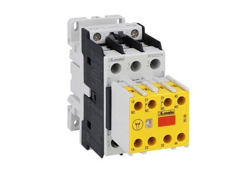 3p Safety Contactor 38a Aux Contacts 2no2nc 230v Ac Coil