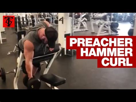 Preacher Hammer Curl YouTube