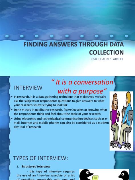 Data Collection Interview Pdf Interview Question