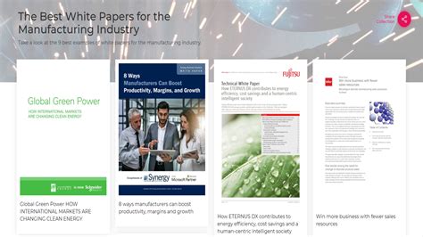 Manufacturing White Paper At Jamie Lamont Blog