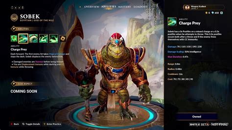 Best Sobek Tactics In Smite 2