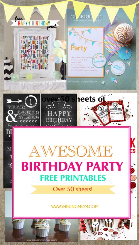 Printable 50th Birthday Signs Free