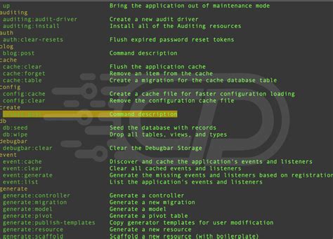 Membuat Command Di Laravel Membuat Console Di Laravel Crudpro