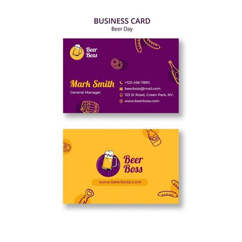 Free Psd Beer Day Template Design