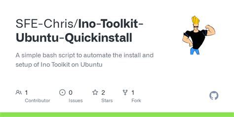Github Sfe Chrisino Toolkit Ubuntu Quickinstall A Simple Bash Script To Automate The Install